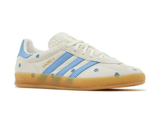 Adidas Gazelle Indoor Light Blue Floral Women's – Pimp Kicks