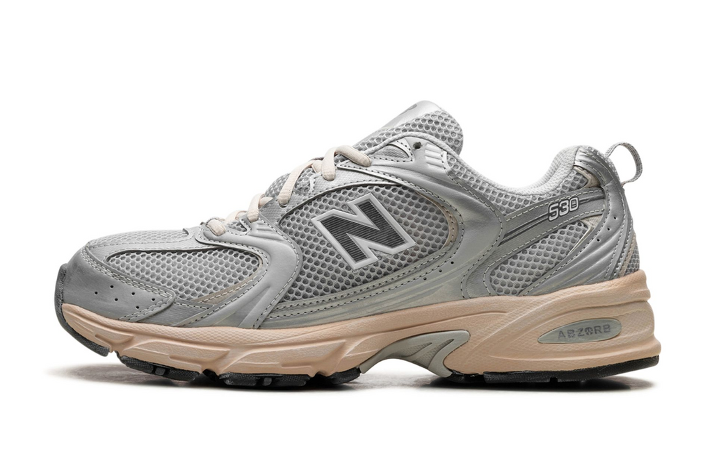 New Balance 530 Vintage Silver Metallic Moonbeam Men's – Pimp Kicks
