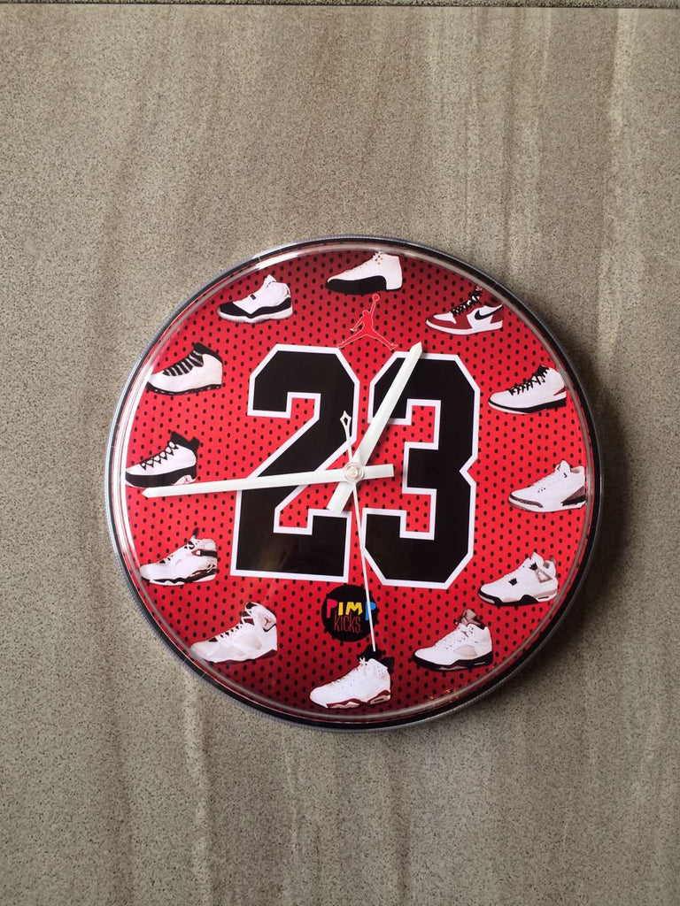 Pimp Kicks Wall Clock